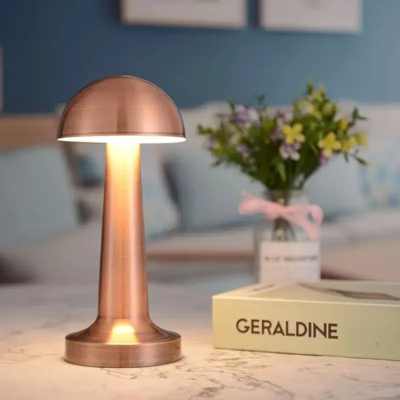 Lampe de table en Laiton moderne - Bronze - Babouti.ma